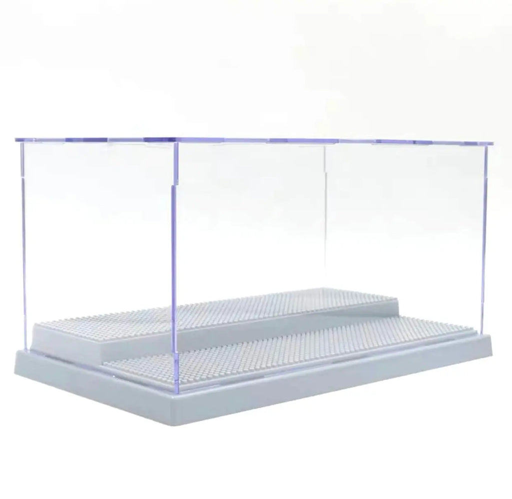 ALLBRICKS 2-Tier Nano Brick Acrylic Display Case