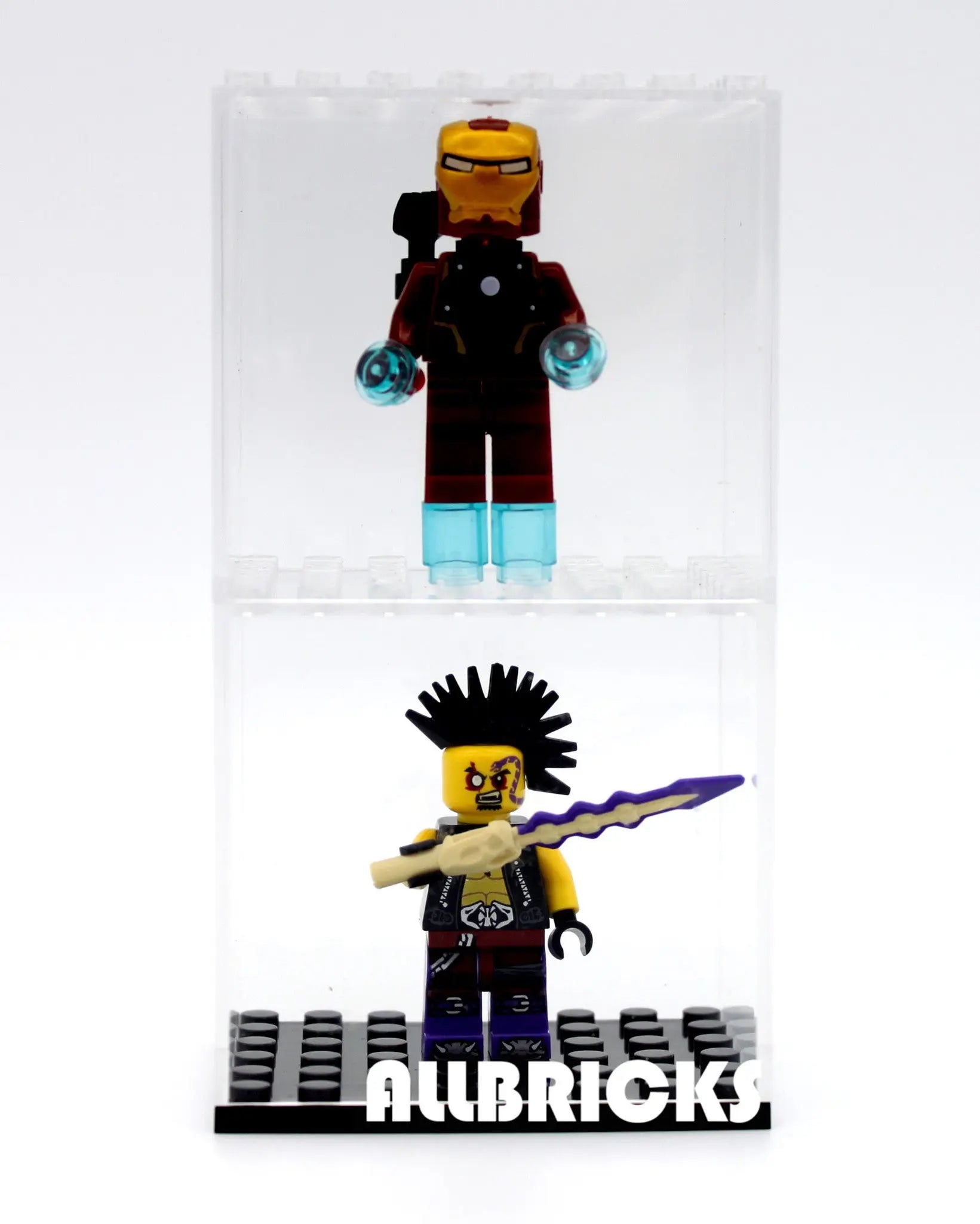 ALLBRICKS Individual Minifigure Acrylic Display Case